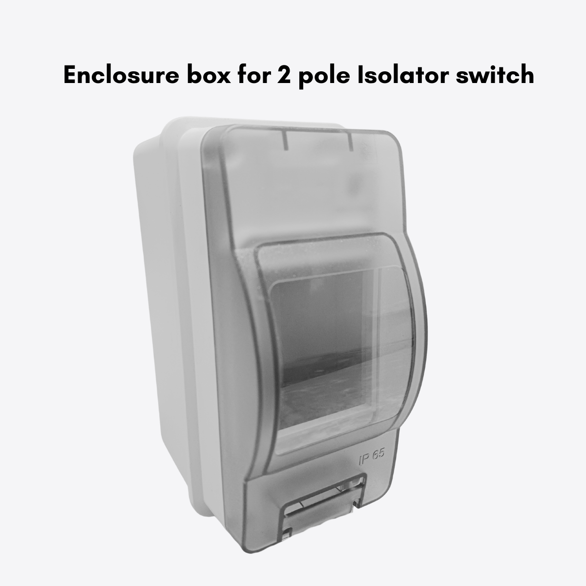 Isolator Switch Enclosure Box – Nzo Energy