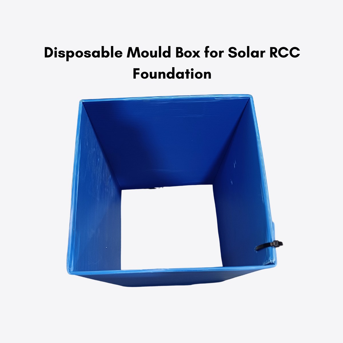 Solar RCC Foundation Disposable Mould – Nzo Energy